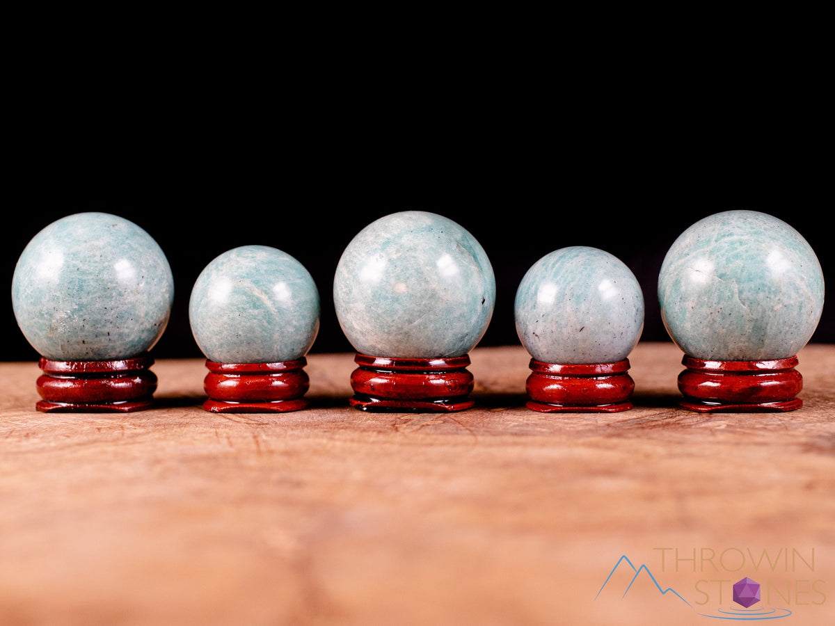 AMAZONITE Crystal Sphere - Crystal Ball, Housewarming Gift, Home Decor ...