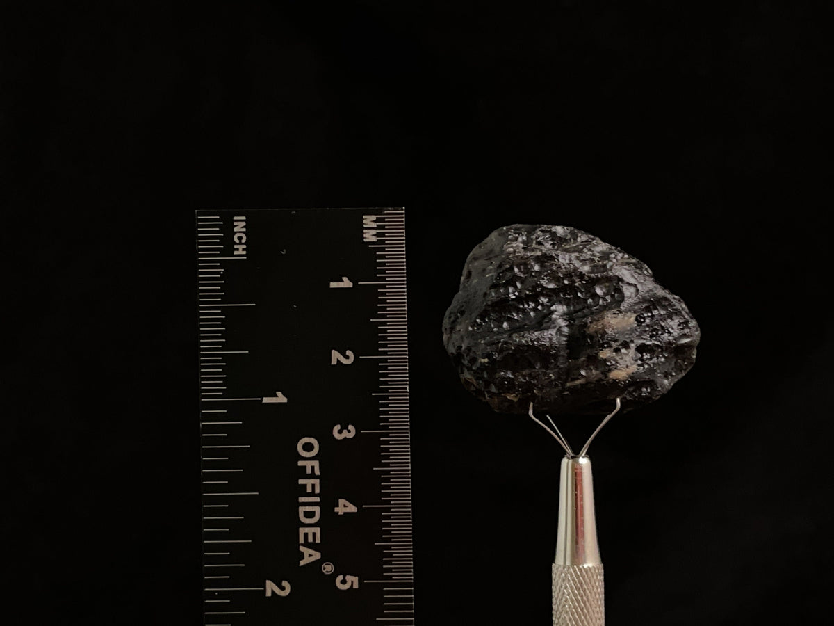 COLOMBIANITE Raw Crystal - Obsidian, Tektite, Gothic Home Decor, 45445 ...