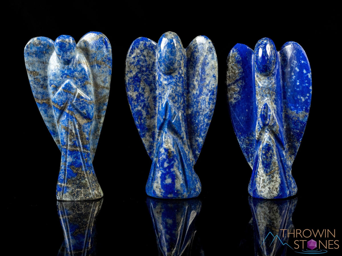 LAPIS LAZULI Crystal Angel - Guardian Angel Figurines, Home Decor, Hea ...