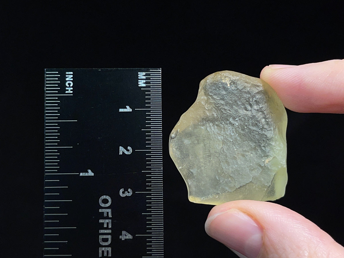 LIBYAN DESERT GLASS, Raw Crystal - Rare, 2A Grade, 12.5g - Metaphysica ...
