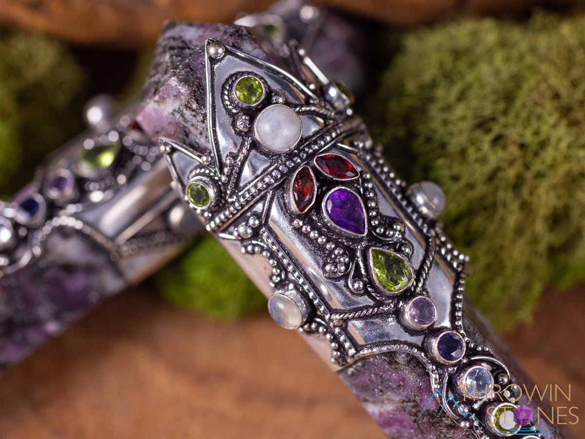 RUBY Wand, Rainbow CHAKRA Crystals - Crystal Wand, Metaphysical, Reiki ...